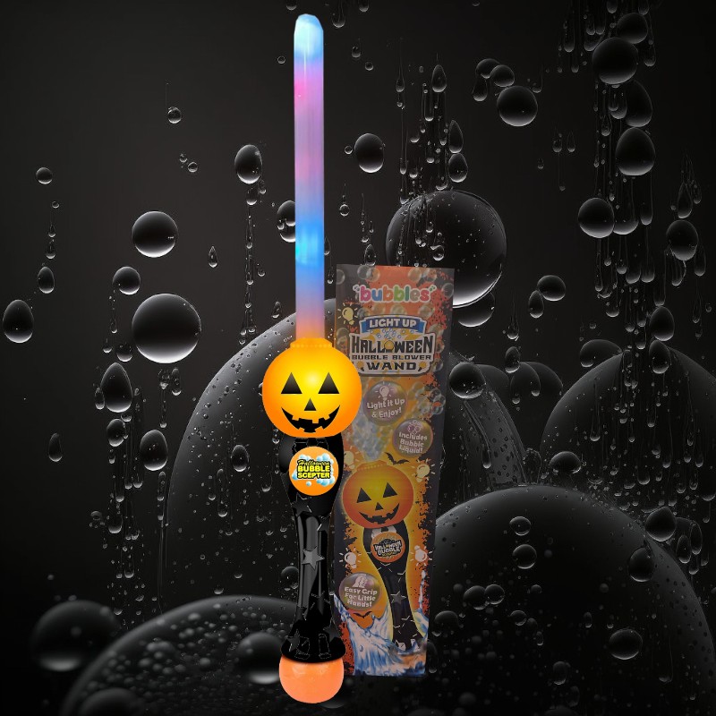 LED PUMPKIN BUBBLE SWORD | Gloworks